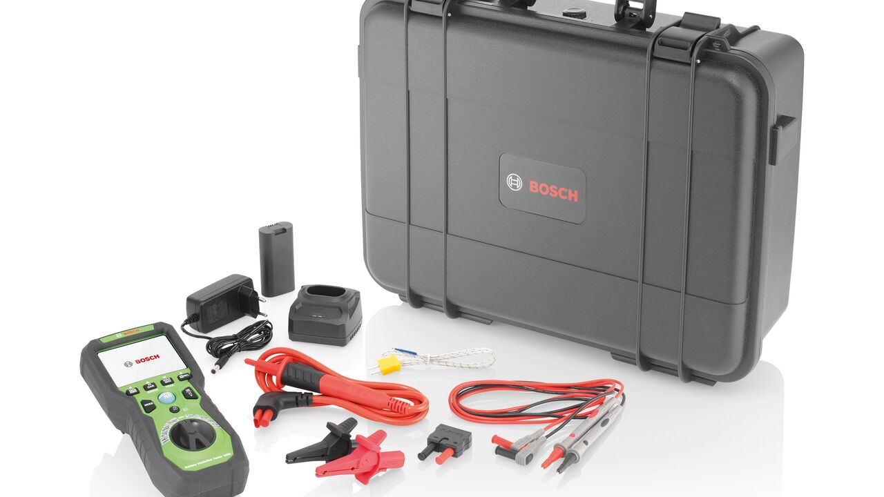 Bosch präsentiert neuen Hochvolt-Tester für E-Auto-Werkstätten ...